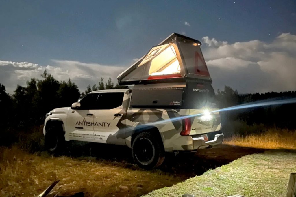 Exploring the innovative Dwell Shell: A hard-sided pickup camper - Myshify