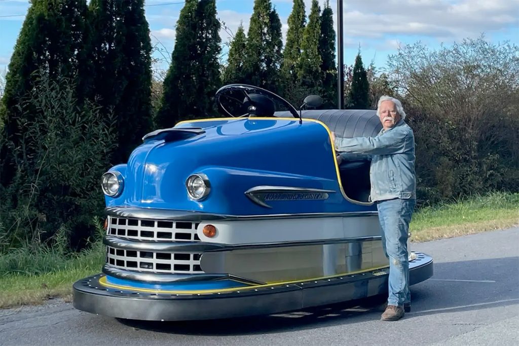 Dan Hryhorcoff's ingenious creation: A street-legal giant bumper car ...