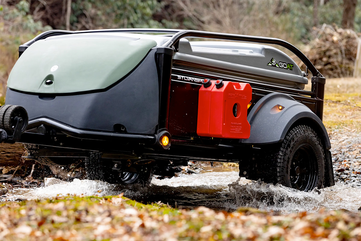 SylvanSport GOAT off-road micro-camping exo-trailer - Myshify