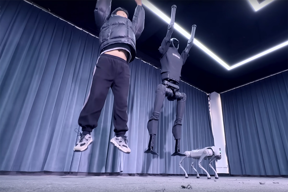 Unitree's H1 humanoid breaks world speed record, dances, and tackles ...